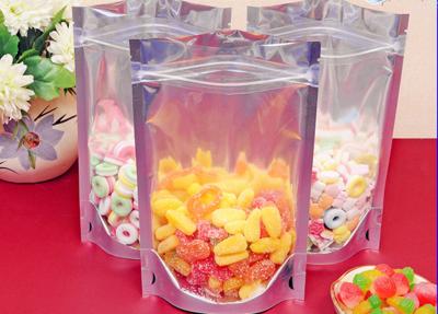 Китай Полиэтиленовые пакеты одной бортовой ясной фольги Resealable продается