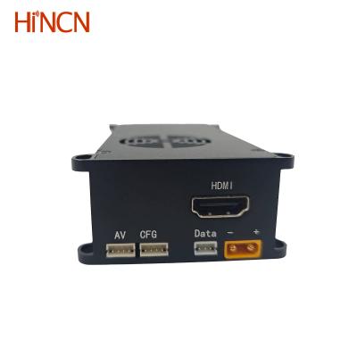 China AES 256 Encrypted COFDM UAV Video Transmitter With 1W 2W 5W PA Power Amplifier Output for sale