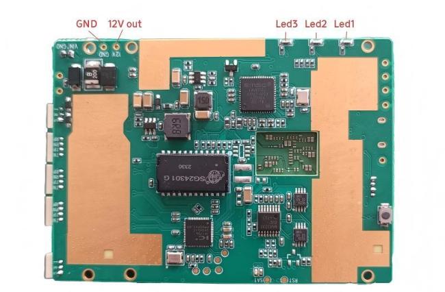 TDD COFDM Two Way Video Radio Modem side view