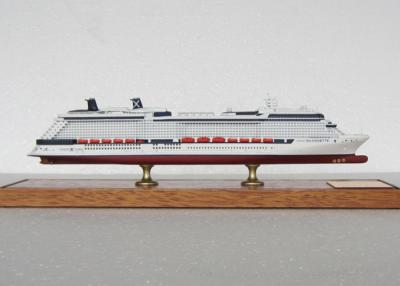 Cina Riporti in scala i modelli di navi graziosi 3d di 1:900, modello di nave da crociera della siluetta della celebrità della classe di solstizio in vendita