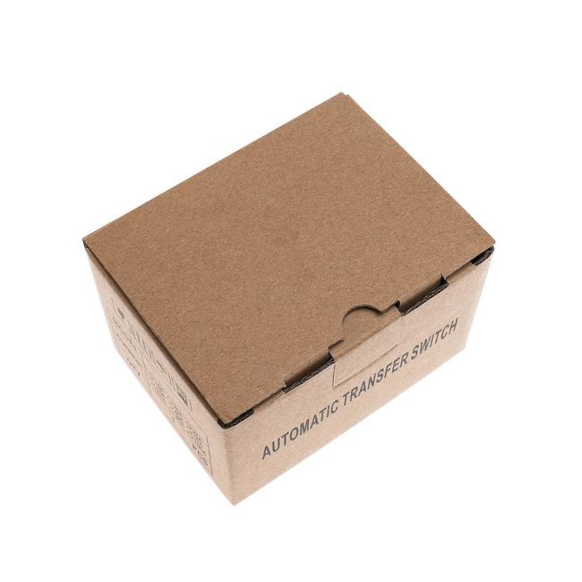 DIN Rail Dual Power 3 Phase Automatic Transfer Switch ATS 63A Generator Changeover Switch with Fire Resistant Protection