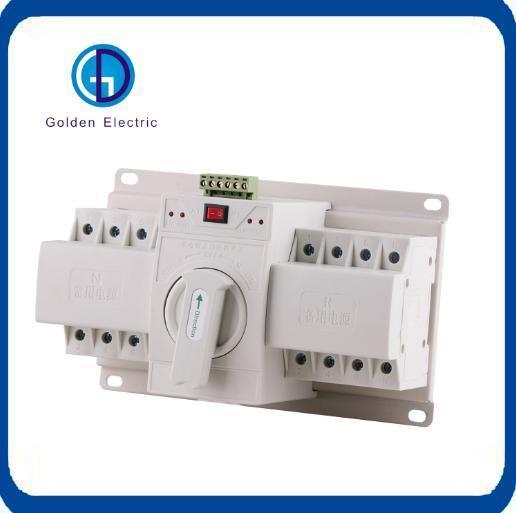 Gdq3 Type ATS Circuit Breaker Transfer Switch 1A-63A