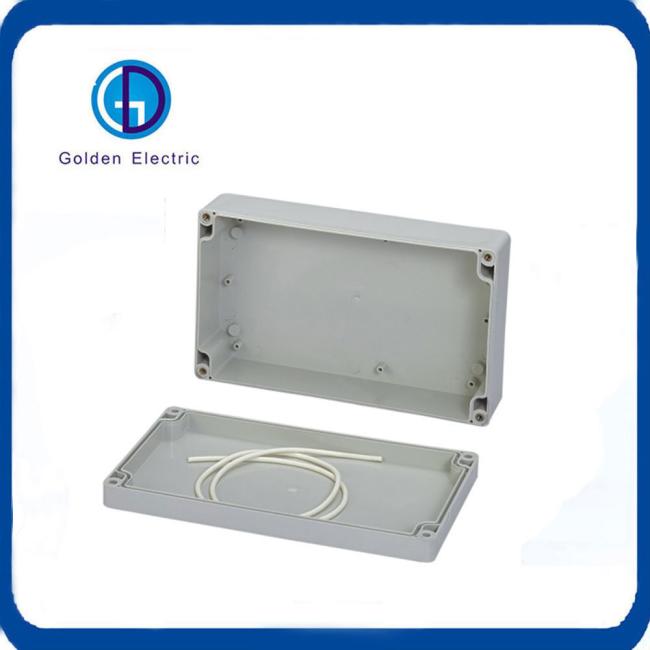 Waterproof Plastic Junction Box Electronic Project Enclosure Cover Case Box Wall Mount Electrical Junction Box with Metal Screws