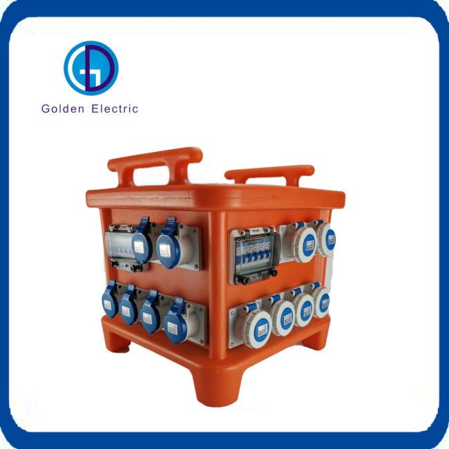 Waterproof Dustproof Industrial Combination Socket Box Plastic Power Combination Socket Box