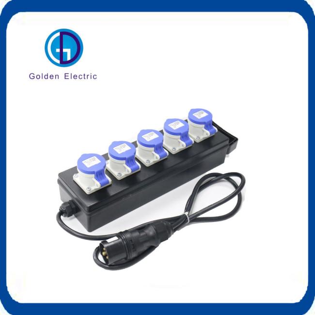 IP67 Waterproof Customized Portable Industrial Socket Box