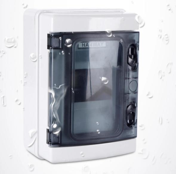 Ha4-24ways Plastic Electrical Distribution Box Waterproof Box for Power Supply Cabinet