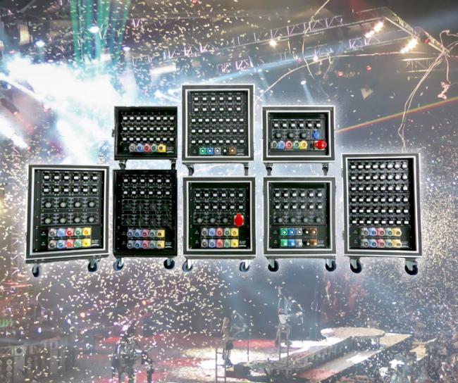 New Style Waterproof Stage Power Distribution Box Equipment Box Light Power Control 380V 12 Way