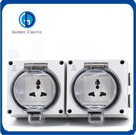 1 Gang 16A Waterproof Switch French Standard Socket IP55
