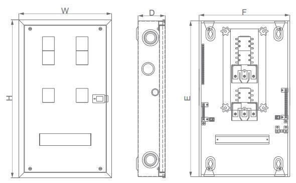 DIN-Rail Type/ Plug-Intype Modular Enclosure Distribution Box