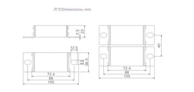 Auto Fuse DC 500V 800V 1000V 35-800A EV Charging Fuse Car Fast Fuse New Energy Charging Pile Fuses