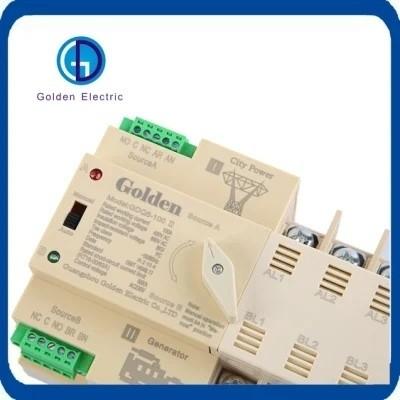 China 63A ATS com interruptor automático de transferência com proteção contra incêndio e certificação CE à venda