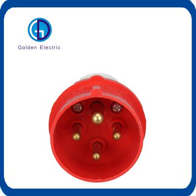 중국 IP44 전기 삽입 산업 플러그 중국 표준의 CCC 인증 판매용