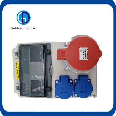 중국 다단계 복합 소켓 박스 IP67 방수 산업형식 모든 패키지 유형 판매용