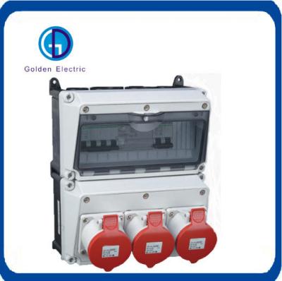 중국 IP67 IEC 표준 스테인리스 스틸 전력 조합 소켓 박스 산업용 흰색 판매용