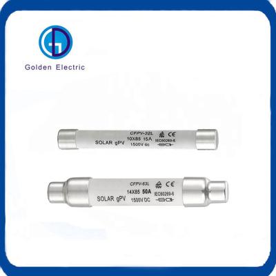China Classe de funcionamento Fusível Gpv 14*85mm 8A/10A/16A/20A/25A/32A/40A/50A para painel fotovoltaico à venda