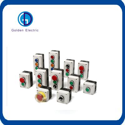 China Durable Waterproof Push Button Switch Control Station Box for 2/3/4 Holes Max. Current 10A for sale