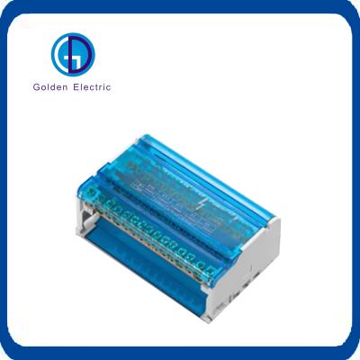China Brass PP Cable Connector Power Distribution Bus Bar Terminal Block Waterproof Junction Box for sale