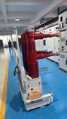 36 kV haut voltage intérieur VCB 630A-4000A Disjoncteur à vide de type chariot à main