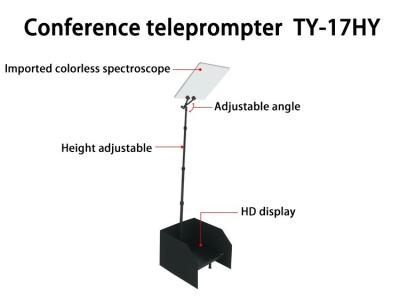 TYSTVideo Independent Host SpeechTeleprompter for 97% Light Transmittance
