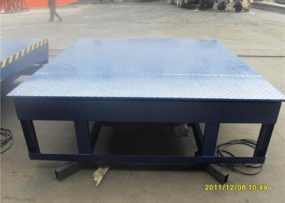 China Big Capacity Electric Loading Dock Leveler Free Maintenance With Single Button Operation for sale