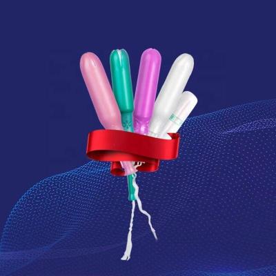 Cina Private Label Sanitary Disposable Organic Cotton Tampons For Women in vendita