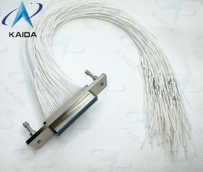 Cina 500 cicli di accoppiamento connettori rettangolari con rivestimento in oro su nickel.J30J-100ZKP-Q.100 Pini maschili in vendita