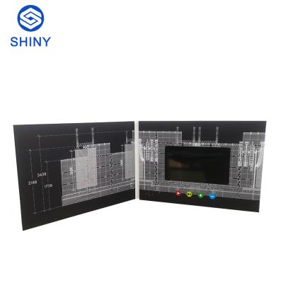 中国 招待のためのCustomeized 5のインチLcdの挨拶状 販売のため