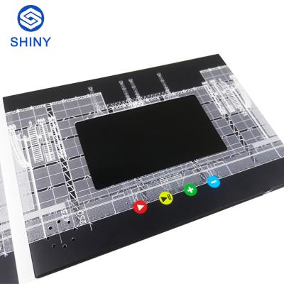 中国 招待のためのCustomeized 5のインチLcdの挨拶状 販売のため