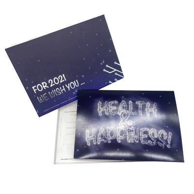 China Customized Graduation Pop-Up Musical LED 3D Cards with Paper Surface Finishing for sale