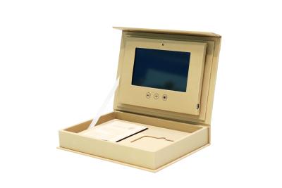 China MDF Video Screen Display Gift Box with Customizable Design and 4 Color Print Method for sale