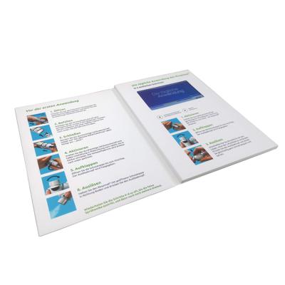 중국 카드 타입 LCD 비디오 브로셔 카드 LCD 화면 프리미엄 프레젠테이션 및 이벤트 판매용