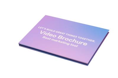 중국 10.1인치 LCD 비디오 브로셔 카드 128MB-32GB 메모리 판매용