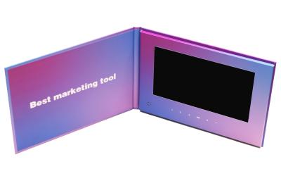 중국 10.1인치 LCD 비디오 브로셔 카드 128MB-32GB 메모리 판매용