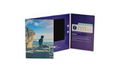 Китай Карта видеоброшюры LCD 16:9 с 128MB-32GB памяти продается