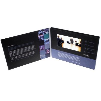 중국 8GB 메모리 3.6” LCD 비디오 명함 FLAC 오디오 형식을 포함한 완벽한 B2B 솔루션 판매용