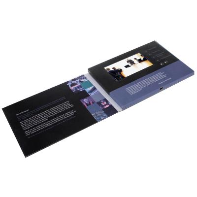 중국 8GB 메모리 3.6” LCD 비디오 명함 FLAC 오디오 형식을 포함한 완벽한 B2B 솔루션 판매용