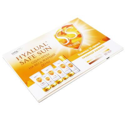 中国 パーソナライズ可能な3.6×LCDビデオフォルダ 128MBメモリとプロ CMYK印刷 販売のため