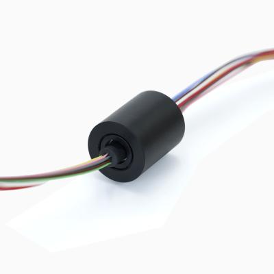 China 300rpm Compact Slip Ring 0.61″ 15.5mm OD for Industrial Robotics for sale