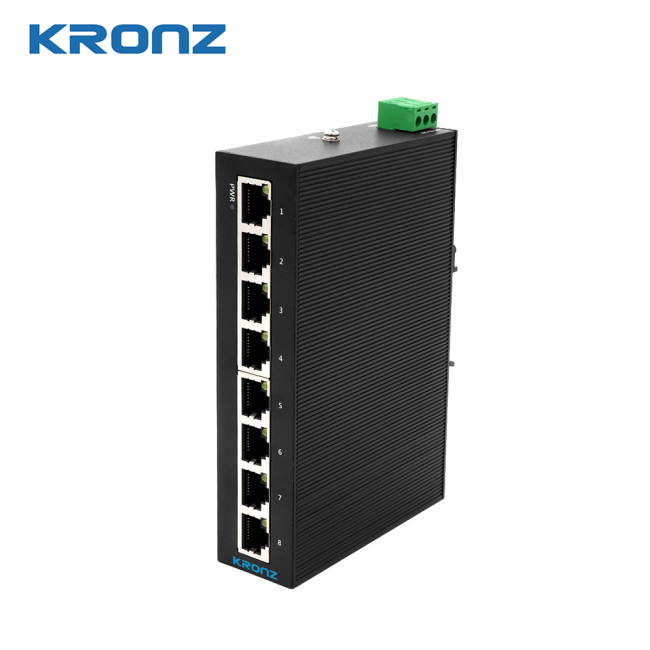 Industrial Ethernet Switch front view