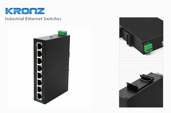 Industrial Ethernet Switch ports detail