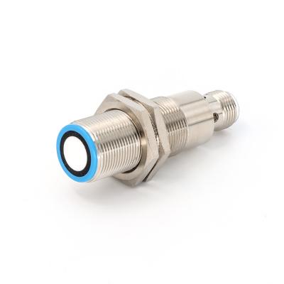 China Red LED Industrial Ultrasonic Sensors NPN PNP Switching Output NO/NC IP67 for sale