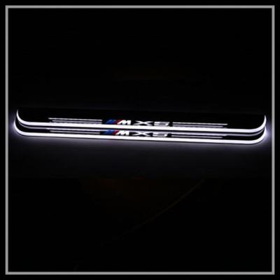 Китай Scuff двери СИД X3 moving для света scuff двери СИД BMW X5 moving вел свет плиты силлов двери продается