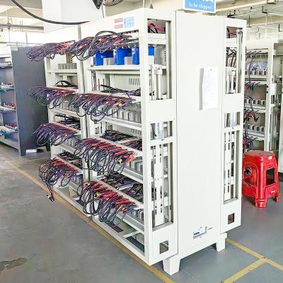 China 64 Kanal 5V 100A Batteriezellenkapazitätsbewertungsmaschine für prismatische Zelle zu verkaufen