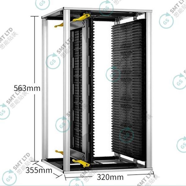 smt loading and unloading rack-355-320-563mm-Product illustration