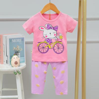 China O Pyjama de ciclagem do toque macio do coelho ajustou a cópia animal Sleeved curto Loungewear à venda