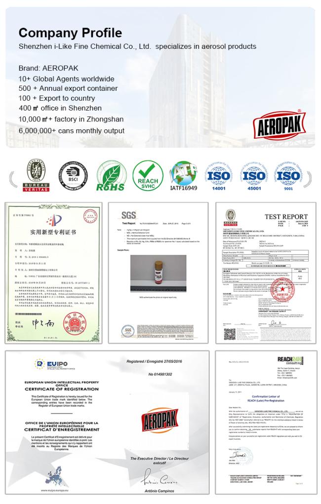 AEROPAK Brand Certification and Quality Standards