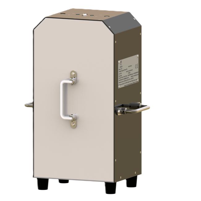 Electric Coin Cell Crimping Machine in operation