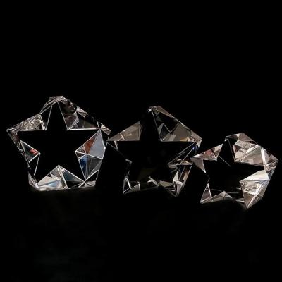 China Honor Of Crysal Machine Cut Pentagon Shape White Color Loose Cubic Zirconia Stone Blank Crystal Cubes For Engraving for sale