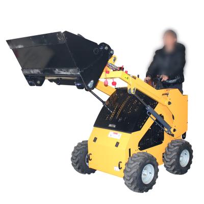 中国 パワフルな500KGのミニスキッドステアローダー,トラック15.7kWと17.1KW最大パワー 販売のため