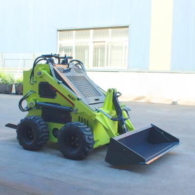 中国 Euro 5 CE エパ ミニ スキッドステアローダー 500 kg 1 トン 2 トン MOOG 水力シリンダー 販売のため